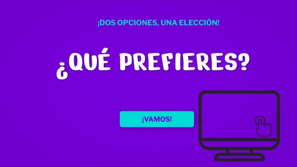 Juego qué prefieres