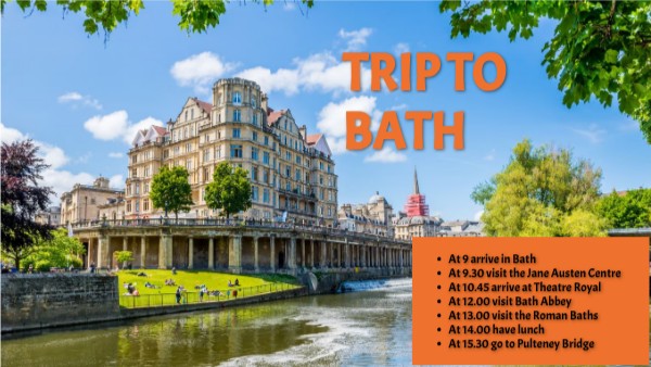 TRIP TO BATH | Genially