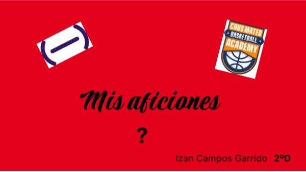 mis aficiones