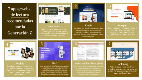 apps de lectura | Genially