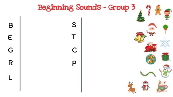 Beginning Sounds Group 3 | Genially