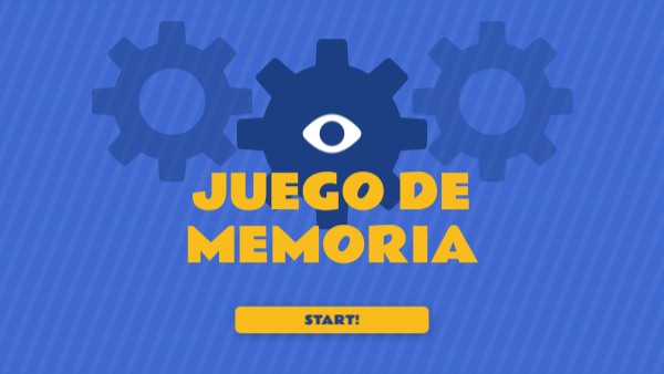 Memory Game | Genially