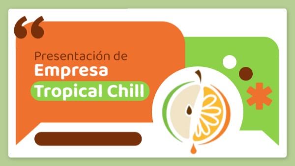 Presentacion Tropical Chill