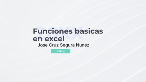 Funciones basicas de excel | Genially