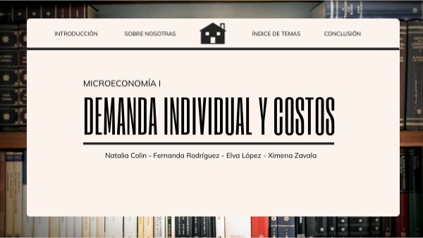 Demanda individual y de mercado | Genially