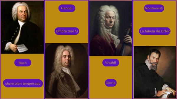 Compositores del barroco
