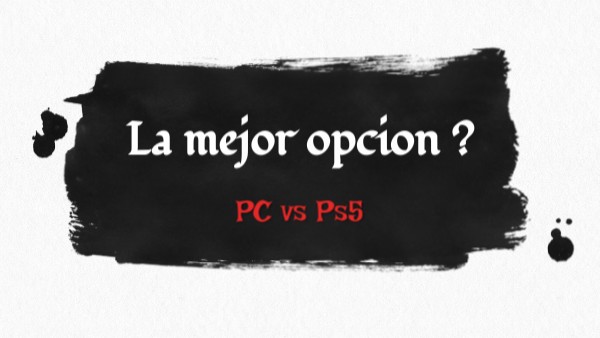 PC vs PS5 | Genially