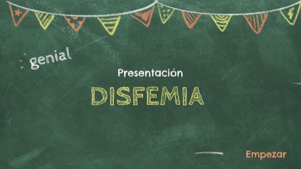 Presentación Disfemia Oratoria | Genially