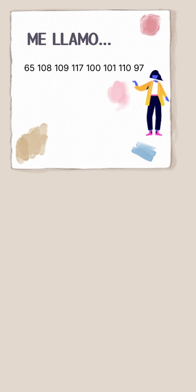 me llamo...