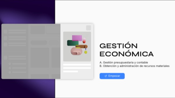 Gestión contable y presupuestaria