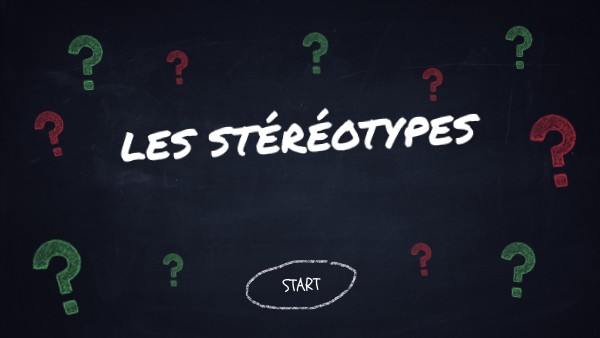 Quiz sur les stéréotypes | Genially