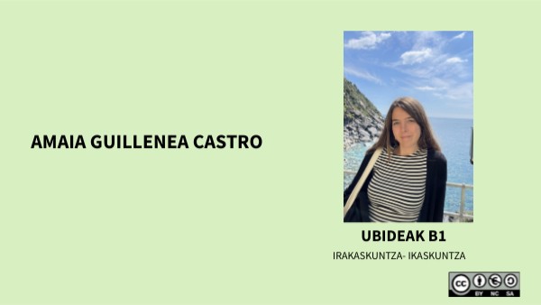 Amaia Guillenea- Ubideak B1 | Genially