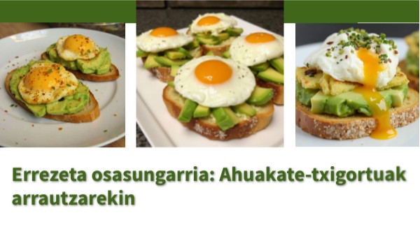 Errezeta osasungarria | Genially