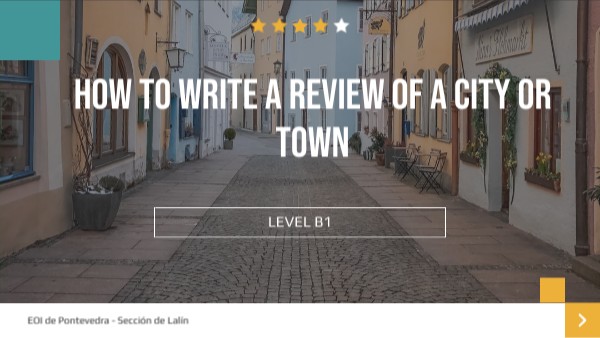 A review of a city | Genially