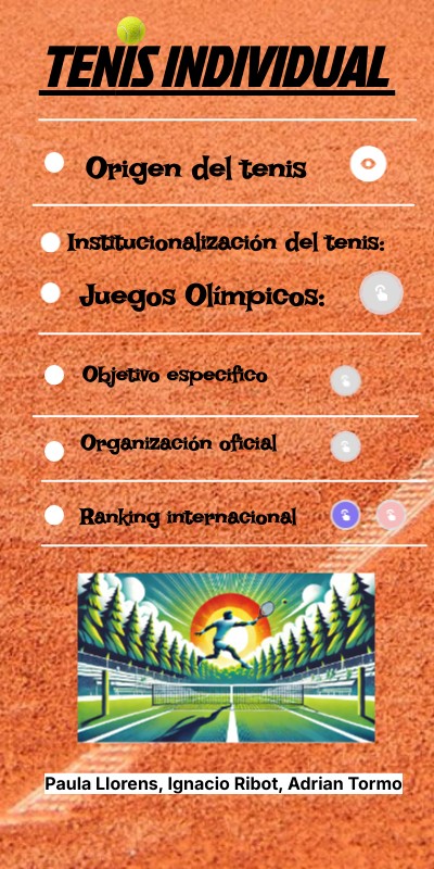 Infografia Tenis Individual