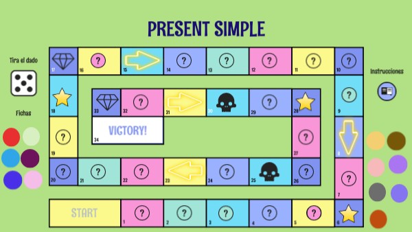 Juego Present Simple | Genially