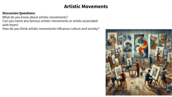 Artistic movements