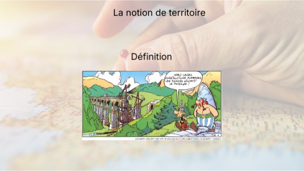 La notion de territoire | Genially