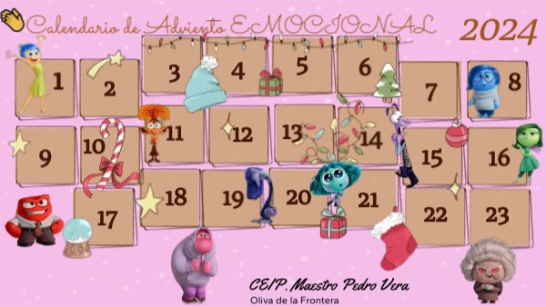 Calendario de adviento vintage | Genially