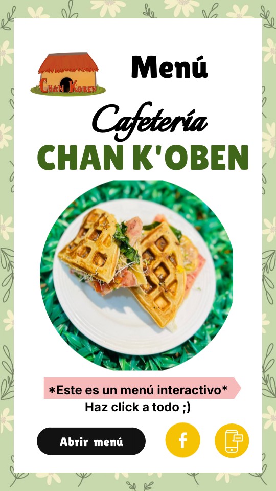 CARTA MENÚ MÓVIL | Genially