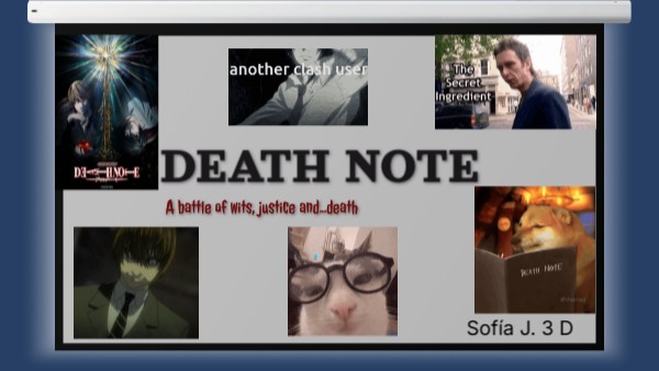 PRESENTATION , DEATH NOTE | Genially