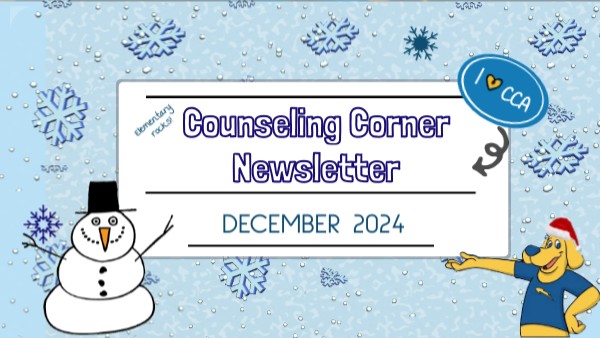 December - Counseling Corner Newsletter | Genially