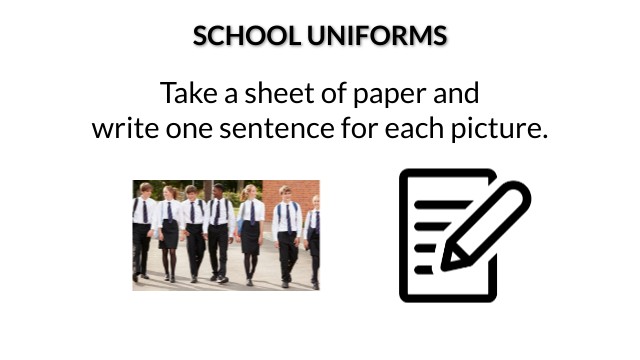 PE_describe_school_uniforms.pptx | Genially