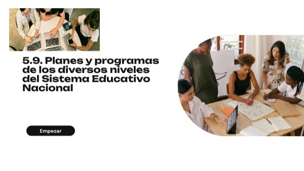 PLANES Y PROGRAMAS | Genially