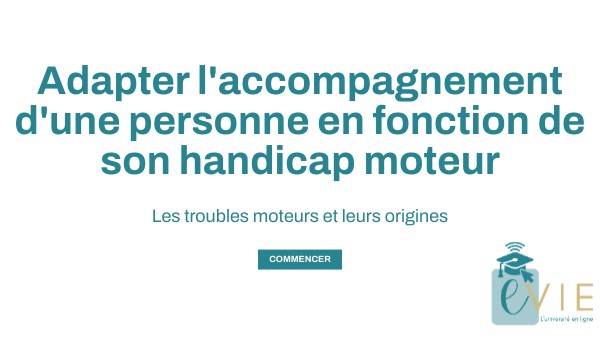 Les troubles moteurs et leurs origines
