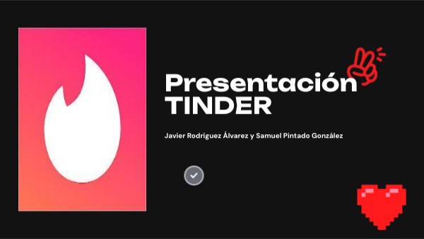 Presentación Tinder | Genially