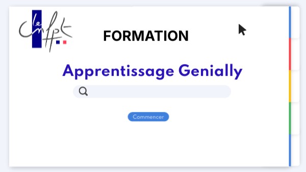 Apprentissage Genially | Genially