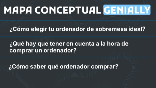 Mapa conceptual en genially