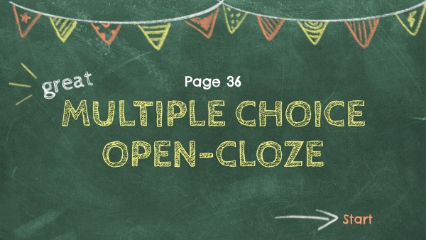 Animated Chalkboard Presentation