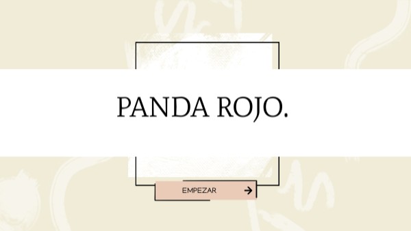 panda rojo