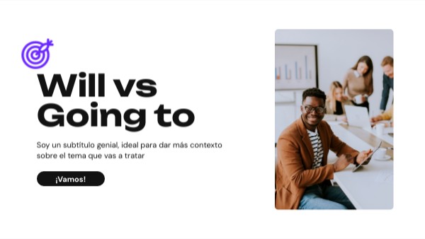 Will vs Going to | Genially