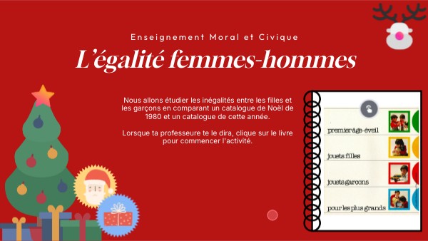 EMC 5e Egalité femme homme | Genially
