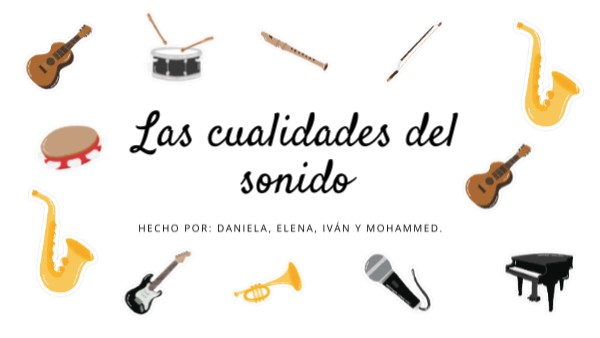 cualidades del sonido | Genially