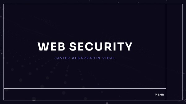 Presentation Web Security