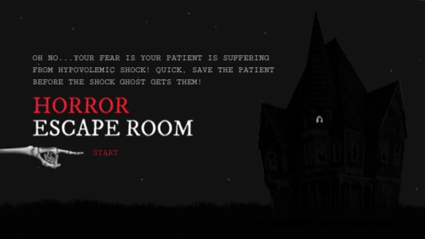Shock Ghost Horror Escape Room | Genially