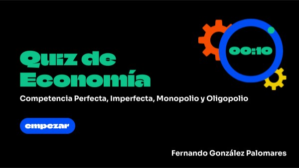 Quiz de economía | Genially