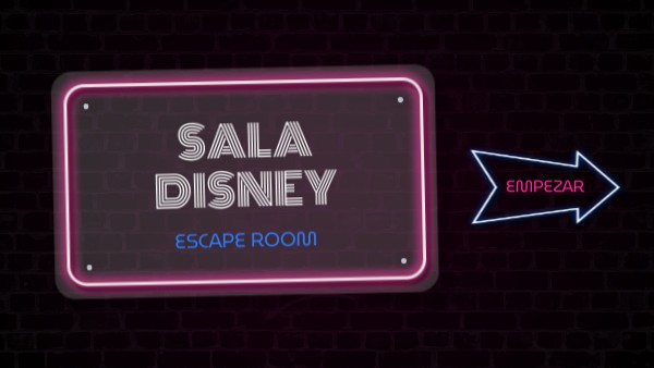 Escape Sala Disney | Genially