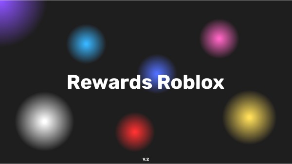 Rewards Roblox