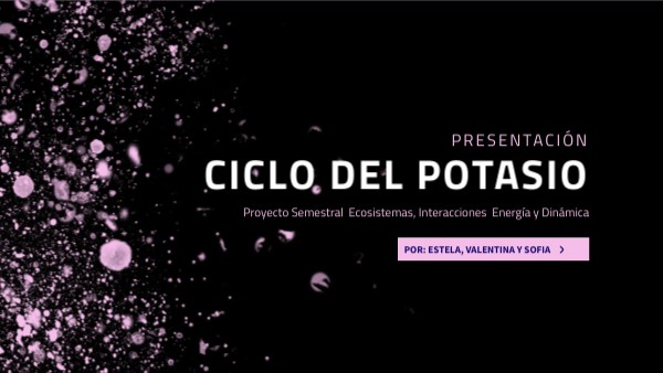 Ciclo del potasio - Sofia Flores Gil | Genially