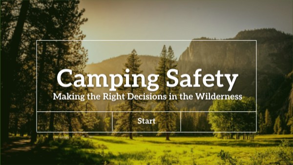 Camping Safety Training