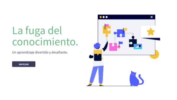 La fuga del conocimiento. | Genially