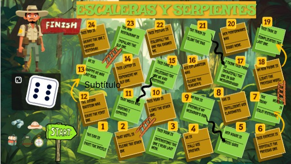 Serpientes y escaleras | Genially