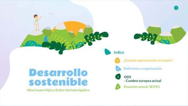 Desarrollo sostenible | Genially