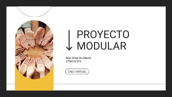 Presentación Proyecto modular