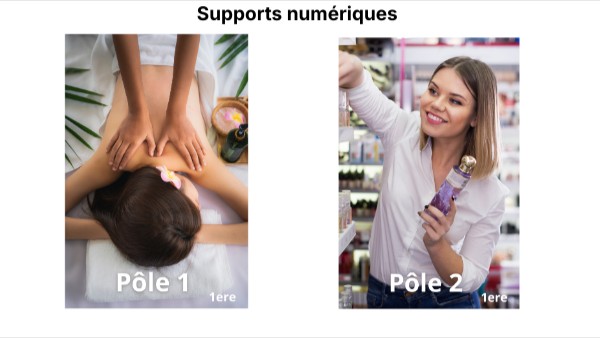 Présentation Pole 1 & Pole 2 (classe de 1eres)