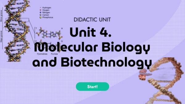 Biology I Unit 4 | Genially